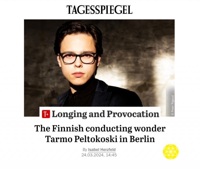 “The Finnish Conducting Wonder Tarmo Peltokoski in Berlin ...